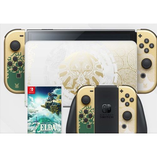Précommande Pack Console Nintendo Switch Oled Zelda Tears Of The