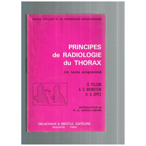 Principes de radiologie du thorax - Soutien-scolaire-parascolaire | Rakuten