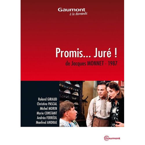 Promis... Juré ! - DVD autres zones | Rakuten