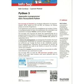 Python 3 - Apprendre À Programmer Dans L'écosystème Python | Rakuten
