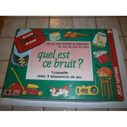 Quel Est Ce Bruit Jeux Nathan - jeux societe | Rakuten