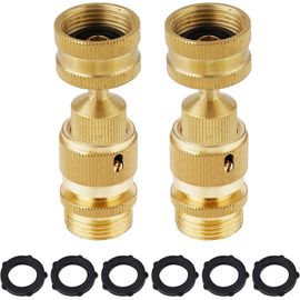 Raccords Rapides pour Tuyau d'arrosage, Tuyau d'arrosage GHT Femelle et mâle 3/4 Pouce, raccords ...