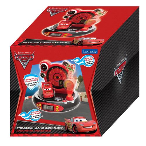 Lexibook Cars - Radio Réveil Projecteur | Rakuten