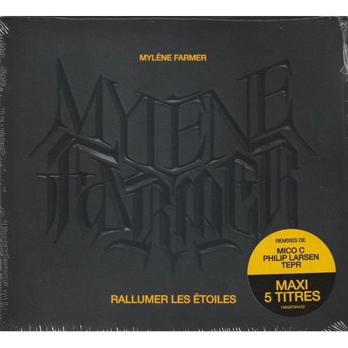 Rallumer les étoiles - Maxi Cd - 5 Titres ( Mylène Farmer ) | Rakuten