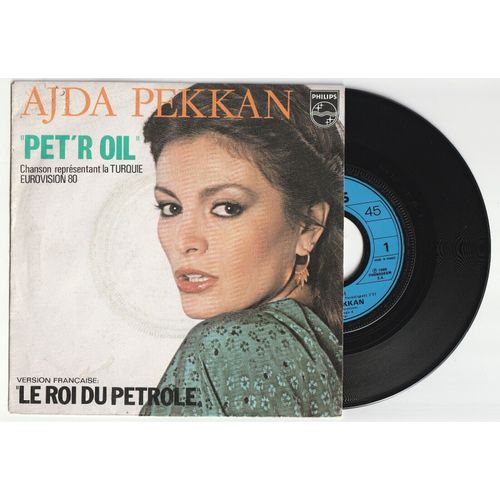 Rare 45T SP AJDA PEKKAN pet'r'oil // le roi du pétrole TURQUIE EUROVISION 1980 | Rakuten