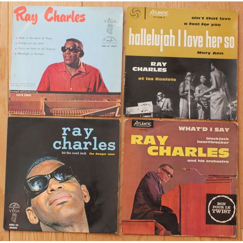 Ray charles et les Raelets + orchestra hit the road jack what'd i say ...
