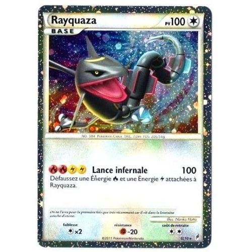 Rayquaza SL10 (105/95) - Pokemon Hs Appel Des Légendes | Rakuten