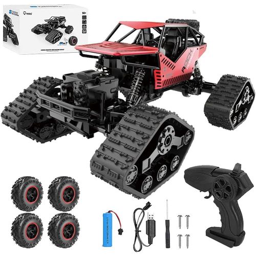 RC Voiture Telecommandé Tout Terrain,4WD 2.4Ghz Crawlers Radiocommandés Enfant,Voiture De Course ...