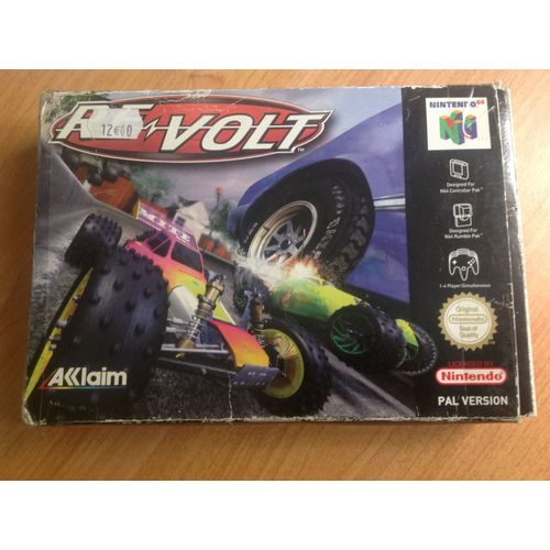 Re Volt - Nintendo 64 - PAL - Jeux Vidéo | Rakuten