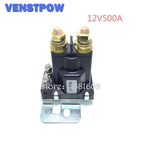 Relais de démarrage de voiture à 4 broches 500A, 12V, marche/arrêt, interrupteur haute puissance ...
