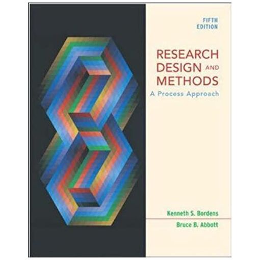 Research Design And Methods: A Process Approach | Rakuten