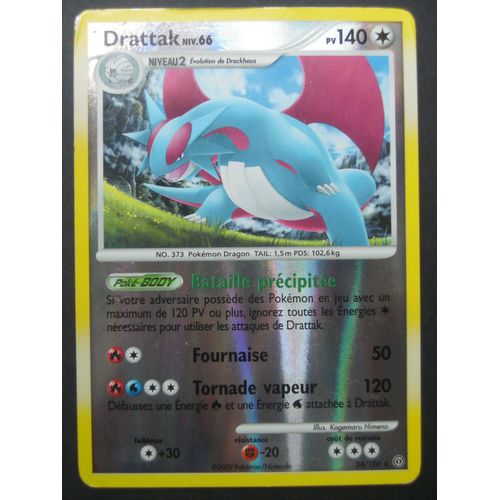 Reverse Drattak - Pokemon - Tempete 24 | Rakuten