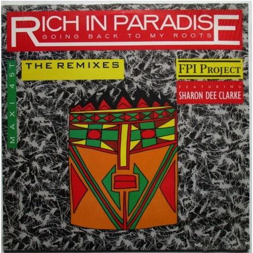 Rich In Paradise Going Back To My Roots Maxi 45 Tours Remix 1994