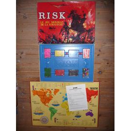 Risk : Le Jeu Mondial de la Stratégie - Première Edition Plateau Jaune ...