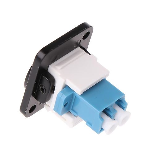 Rj45 D-type Lc Optical Fiber Straight Connector Chassis Panel Mounting ...