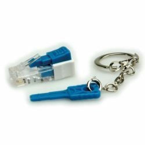 ROLINE Port lock RJ45 avec clé (ROLINE Lockable RJ45 Plug w/Key) | Rakuten