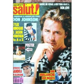 SALUT 39 1989 DON JOHNSON/SANDRA CRETU/AVALANCHE/STING/BEE GEES/DAHO ...