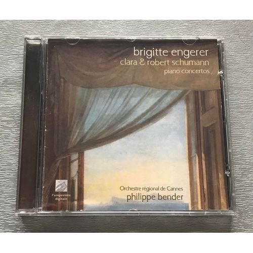Schumann ( Clara & Robert ) Concertos pour piano Brigitte Engerer ...