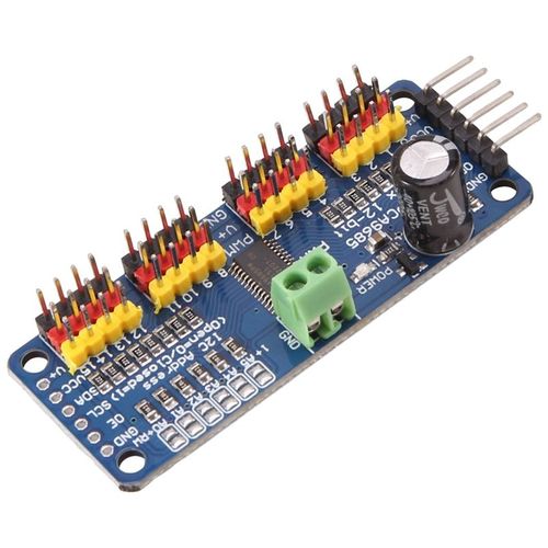 Servomoteur Pwm Pca9685 16 Canaux 12 Bits Module I2c Iic Pour Arduino Raspberry Pi 2 Pièces