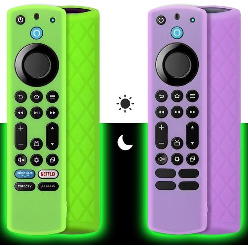 Silicone Boîtier De Télécommande (2Pcs) Pour Firestick 4K Max Insignia ...