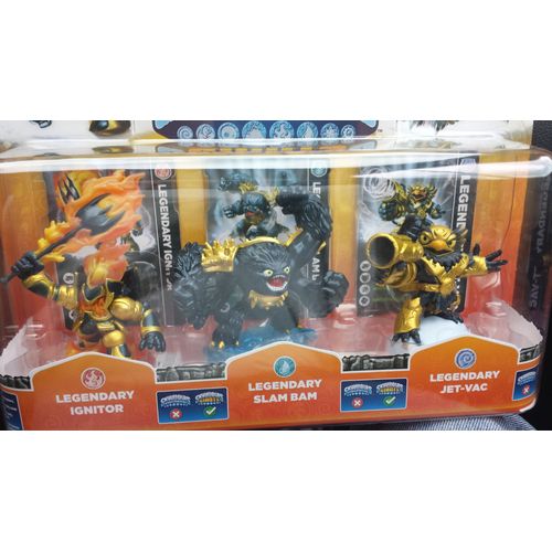 Skylanders Giants - Triple Pack (Legendary Jet-Vac / Legendary Slam Bam / Legendary Ignitor ...