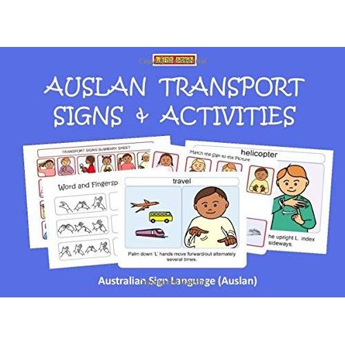 AUSLAN TRANSPORT SIGNS AND ACTIVITIES: Australian Sign Language (Let's ...