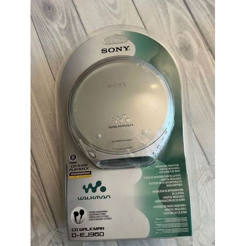 Sony CD Walkman D-EJ360 - Lecteur CD - audio portable | Rakuten