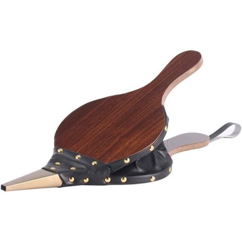 Soufflet de cheminée Grand souffleur d'air en bois marron d'intérieur ...