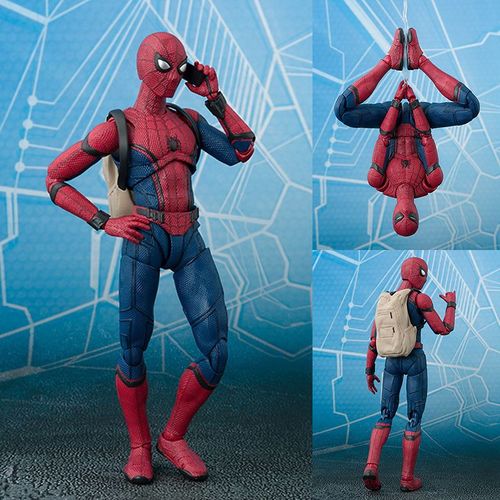 Spider-man Zones Ecoming Peter Toe Figure Model Spider-man: Across The ...