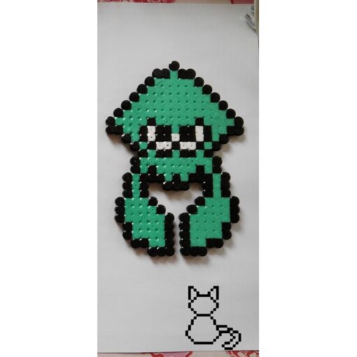 Splatoon Squid Pixel art - jouets | Rakuten