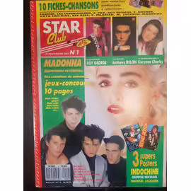 STAR CLUB N4 MARS1988 MAGAZINE REVUE AVEC MADONNA/BOY GEORGE/CORYNNE ...