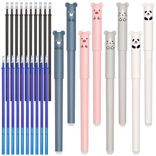 Stylo à bille à Friction effaçable NEW-8Pcs stylo à Gel effaçable de ...