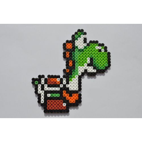 Super mario world Yoshi - Perler/hama - Figurines | Rakuten
