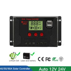 Supporting LifePO4 - Auto 12V 24V - 50A - Contrôleur de Charge pour panneaux solaires ...