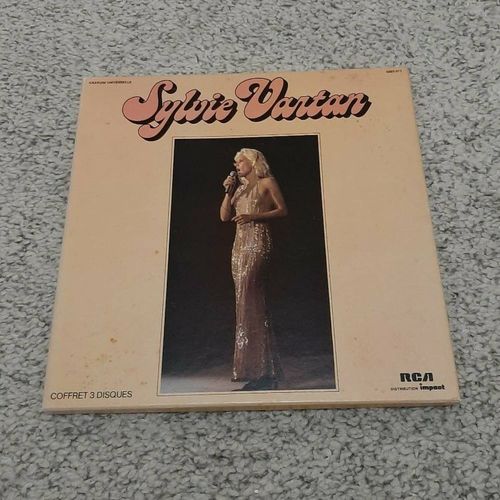 Sylvie vartan coffret 3 disques album 33 tours vinyle compilation impact | Rakuten