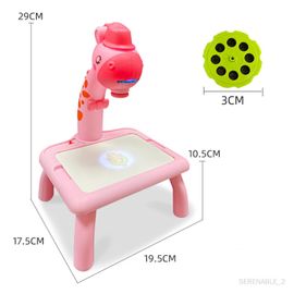 Table de projecteur de dessin pour enfants, projecteur de trace dessin ...