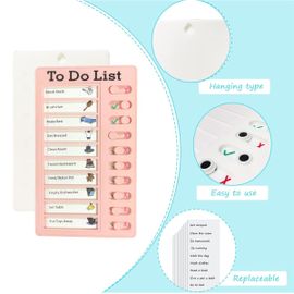 Tableau de mémo de liste de contrôle Liste de tâches Tableau de liste ...