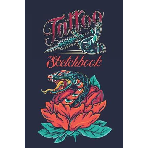 Tattoo Sketchbook: for Artists to Draw Tattoo Designs - Tattoo Sketch ...