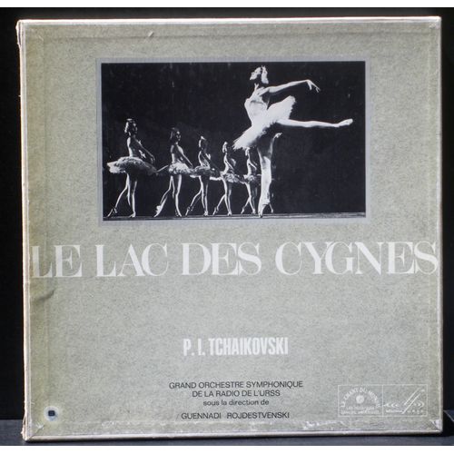Tchaikovski Lac des Cygnes Swan lake Rojdestvenski Rozhdestvensky Ballet complet 3 LP | Rakuten