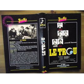 TELE K7 jaquette du film le trou.Réalisation:jacques becker avec ...