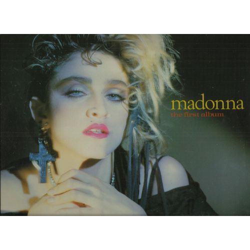 The first album - lucky star, borderline, buring up, i know it, holiday, think of me, physical ...