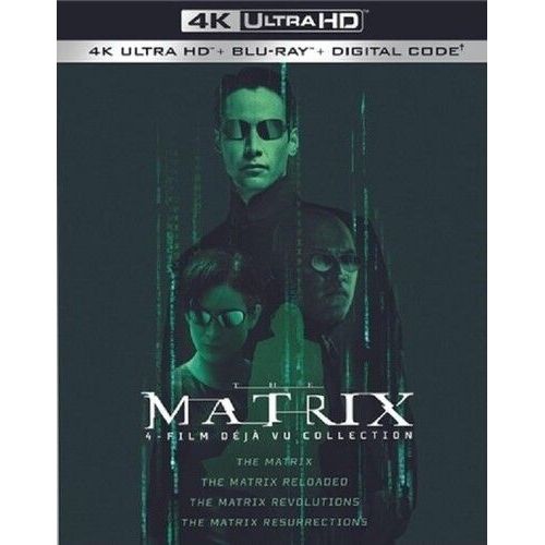 The Matrix: 4-Film Déjà Vu Collection [Ultra HD] With Blu-Ray, 4K Mastering, | Rakuten