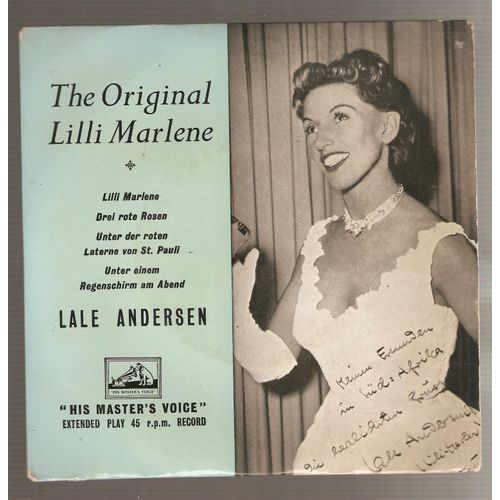 The Original Lilli Marlene - Vinyle | Rakuten