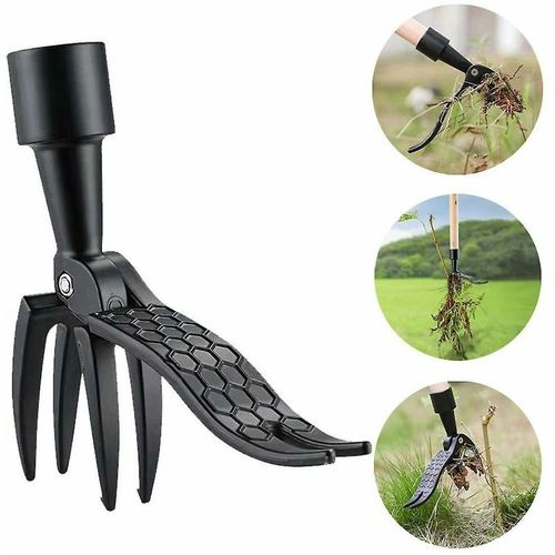 The Stand Up Weed Puller Tool Griffe Weeder Root Remover Outdoor Killer ...