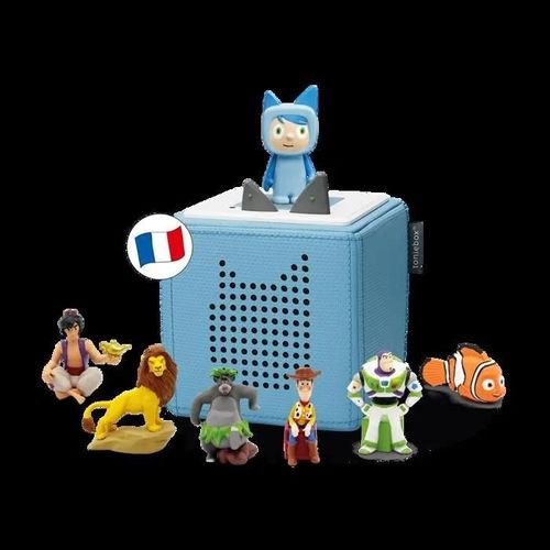 Tonies® - Coffret Toniebox Mes Premiers Héros Disney - Bleu - Conteuse ...