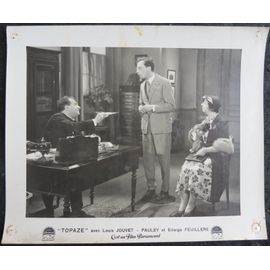 Topaze - Film 1933 De Louis Gasnier, Marcel Pagnol Avec Louis Jouvet ...