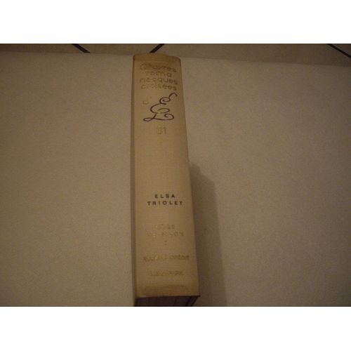 Oeuvres romanesques croisées d'Elsa Triolet et Aragon, 31. L'âge de ...