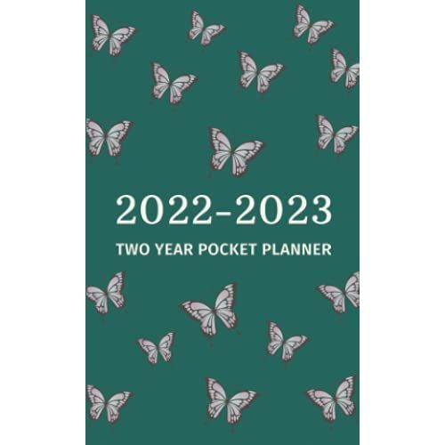Two Year Pocket Planner 2022-2023: 24 Months Yearly Pocket Planner ...