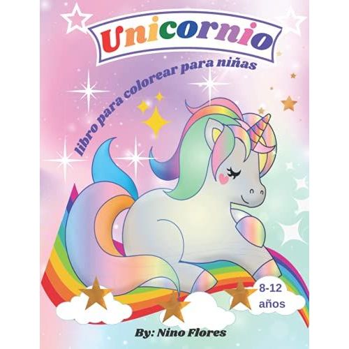Unicornio libro para colorear para ninas: Libro de colorear de ...