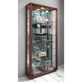 VCM bois verre vitrine collecteur verre vitrine vitrine stand Lumo Maxi ...